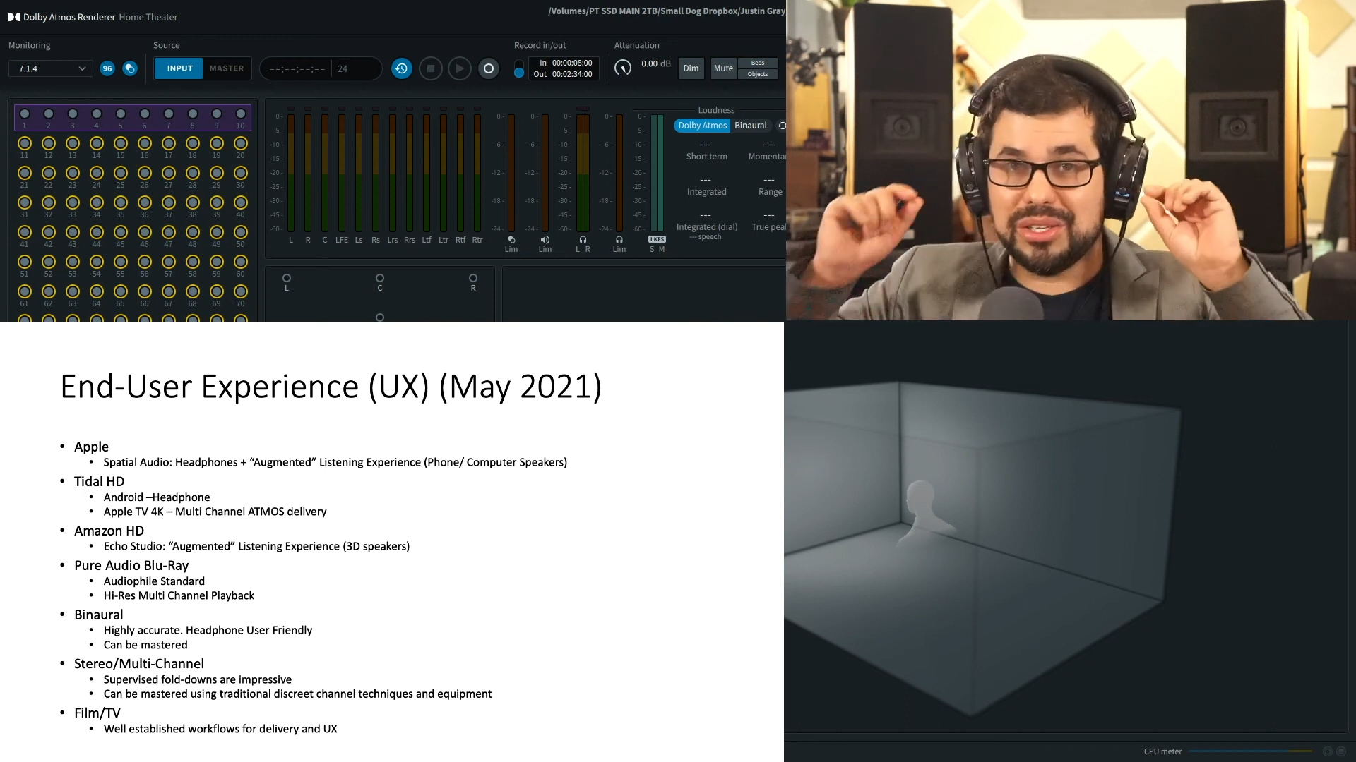 Mastering Dolby Atmos Music Production - Optimizing for Streaming ...